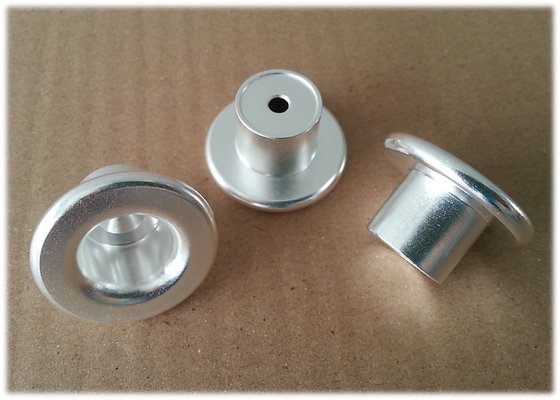 Coating with Nickel RF Connector CNC Aluminium Parts For Aerospace Telecommunication
