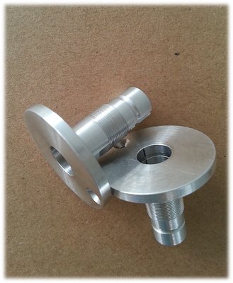 Aerospace Tele RF Connector With Nikel Plated CNC Machining Parts