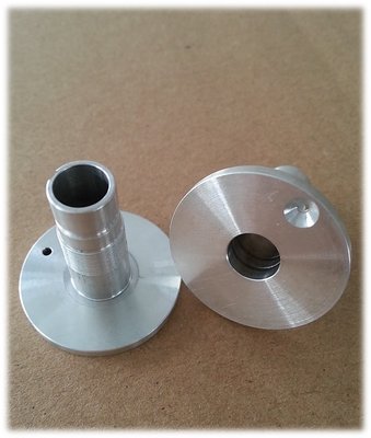 Aerospace Tele RF Connector With Nikel Plated CNC Machining Parts