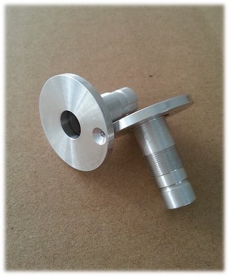 Aerospace Tele RF Connector With Nikel Plated CNC Machining Parts