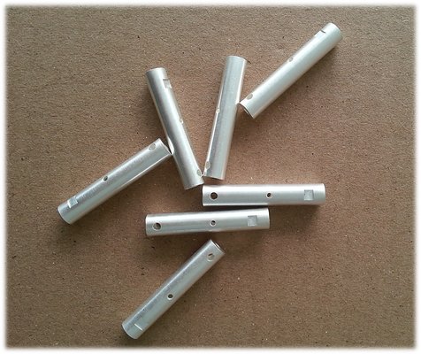 Automation Special Design Tube CNC Aluminium Turned Parts For Auto Industry