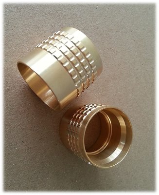 Gold Plated RF Coaxial Connector CNC Milling Parts for Aerospace Telecommunication , Precision Turned Parts