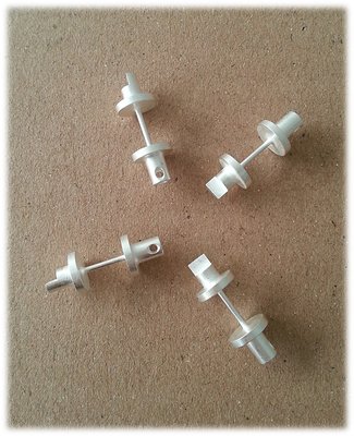 Nickel Plated High Accuracy CNC Turned Parts , Brass Stainless Steel Small Turned Parts