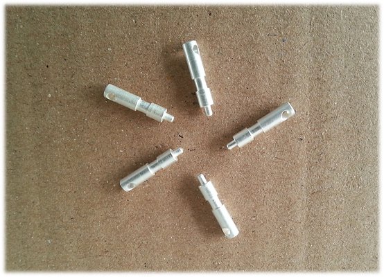 Tube Holder CNC Turned Parts For Automation Industry / Aluminium 6061
