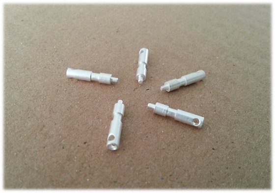 Tube Holder CNC Turned Parts For Automation Industry / Aluminium 6061