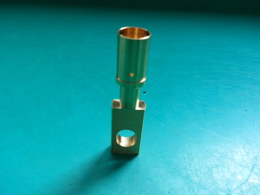 Brass Auto Electrical Charge Bar CNC Turned Parts Automotive Industry