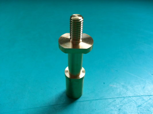 Brass Auto Electrical Charge Bar CNC Turned Parts Automotive Industry