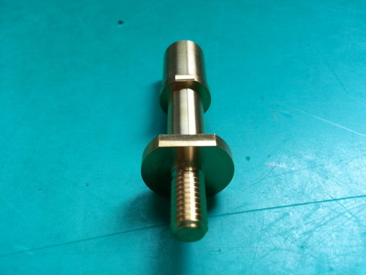 Brass Auto Electrical Charge Bar CNC Turned Parts Automotive Industry
