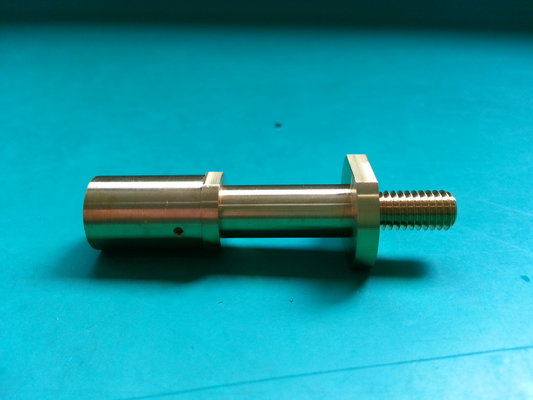 Brass Auto Electrical Charge Bar CNC Turned Parts Automotive Industry