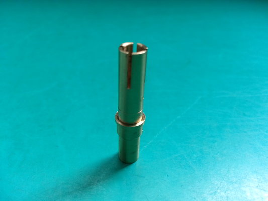RF Connector Brass Precision CNC Machining Customise OEM 0.01mm Accuracy