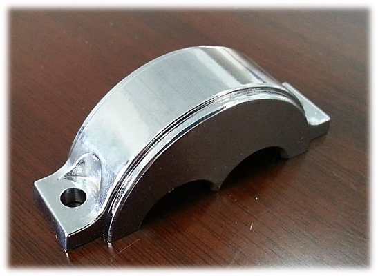 Chrome RF Connector For Aerospace Cnc Machining Parts Components