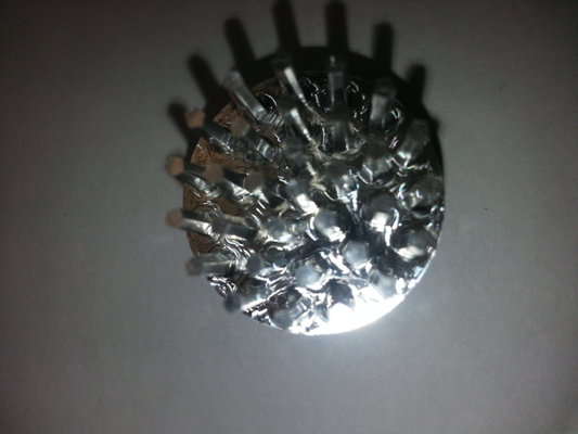 OEM CNC Milling Aerospace Parts Ra0.2a AL 7075 Spacing 0.6mm R03mm