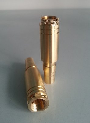 High Precision Turned Parts For RF Connector Aerospace Industry / CNC Milling & Turning Combination Process