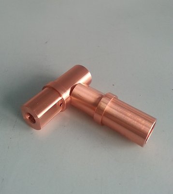 CNC Machine Service RF Connector Copper Turned Parts High Accuracy