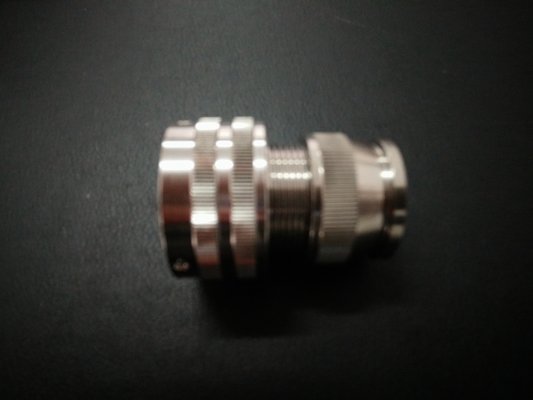 Electrical Vehicle Al Connector CNC Turned Parts With Galvanized Surface Plated