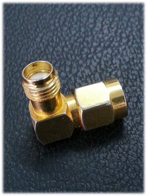 Brass Copper CNC Milling Parts RF Coax Connector , CNC Machining Service