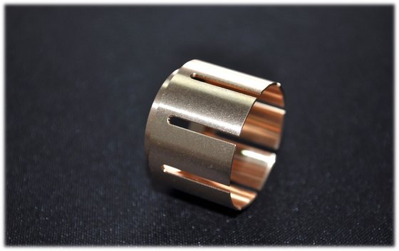 Custom Made Brass Turned Parts For Tele , High Profile 27mm Diameter