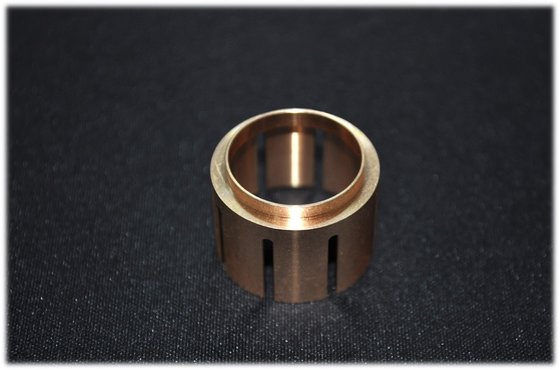 Custom Made Brass Turned Parts For Tele , High Profile 27mm Diameter
