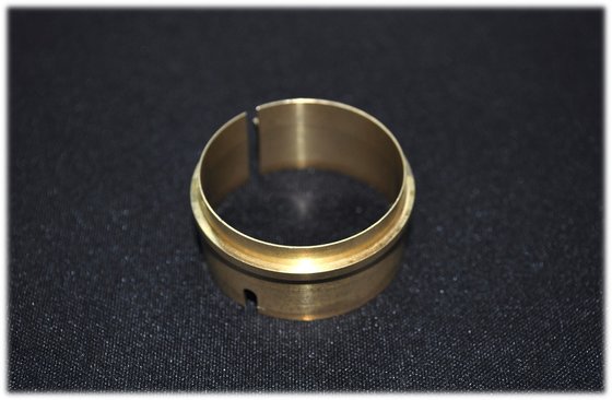 Low Profile 17mm Diameter Brass Turned Parts / CNC Machine Parts