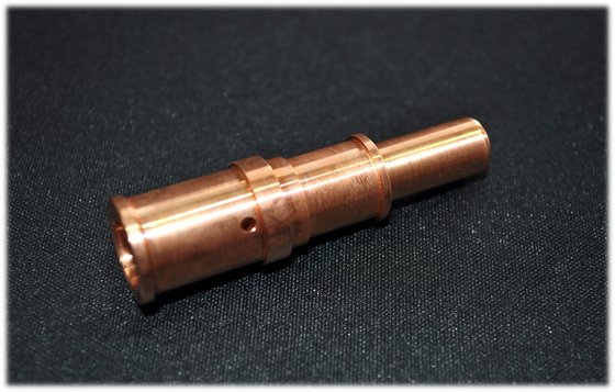 Smooth Surface Anodized Brass Turned Parts For Machinery Equipment