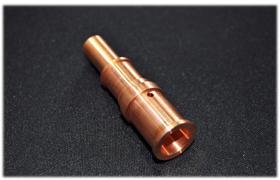 Smooth Surface Anodized Brass Turned Parts For Machinery Equipment