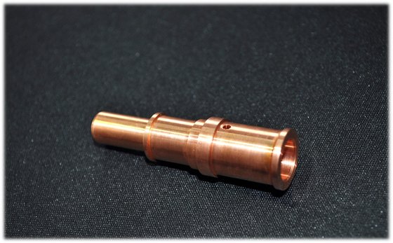 Smooth Surface Anodized Brass Turned Parts For Machinery Equipment