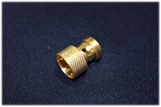 High Precise Brass Turned Parts For Aerospace Roughness Ra0.8a