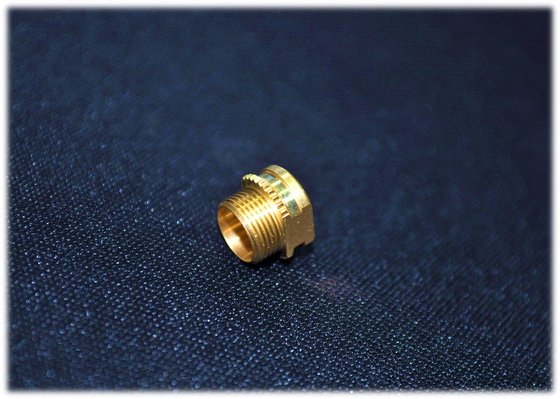 Custom Machining Service Brass Turned Part For Automation / Electronic Equipment