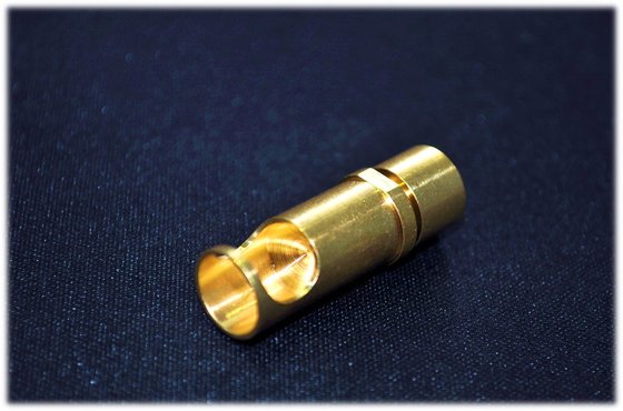 RF Coax Connector CNC Auto Turned Parts Roughness Ra0.8a / CNC Machining Parts