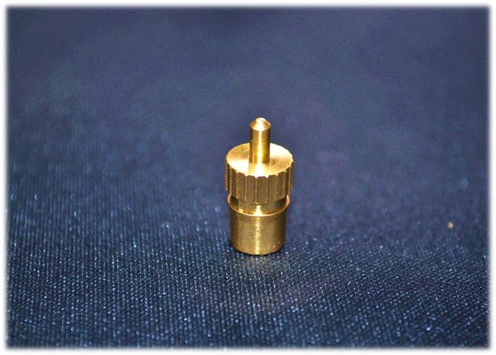Customise High Precise Brass CNC Turned Parts , Flatness 0.005mm