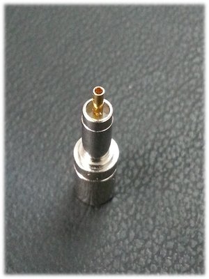 Customize CNC Machining Parts RF Coax Connector , Aerospace Components