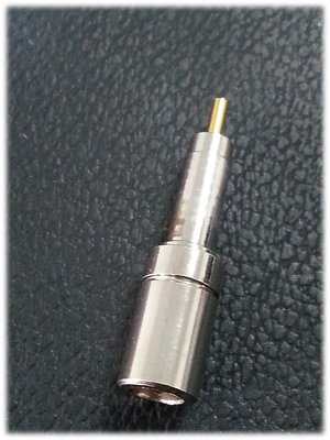 Customize CNC Machining Parts RF Coax Connector , Aerospace Components