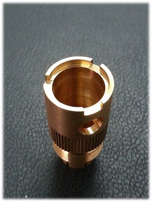 CNC Machine Service Telecommunication parts / Copper Turned Parts