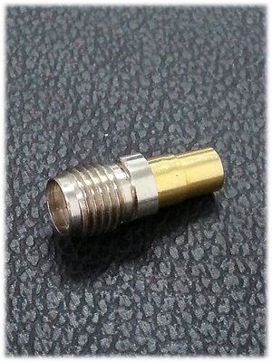 Nickel Plating With Screw Thread CNC Brass Turned Part for Telecommunication