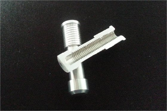 Chrome Plated Aluminium Turned Parts / CNC Machined Aluminum Parts