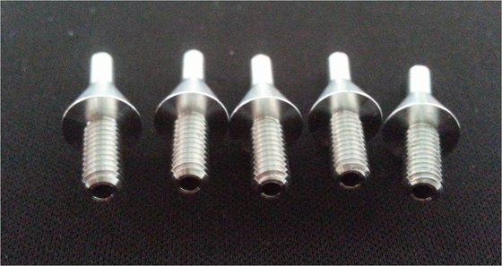 Zinc Plating CNC Aluminium Turned Parts Industry Cap With 1.00 mm Diameter Hole