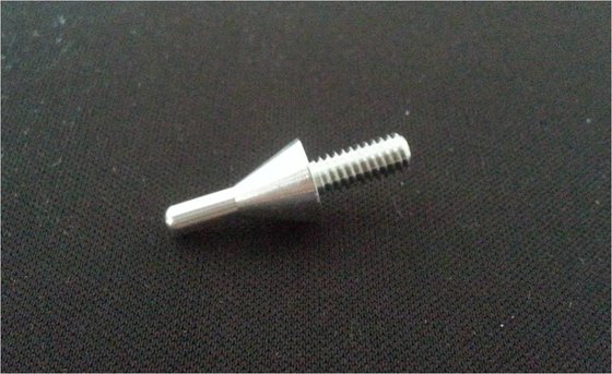 Zinc Plating CNC Aluminium Turned Parts Industry Cap With 1.00 mm Diameter Hole