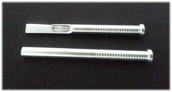 Accurate CNC Aluminium Turned Parts  M3 Long Inner Screw Thread