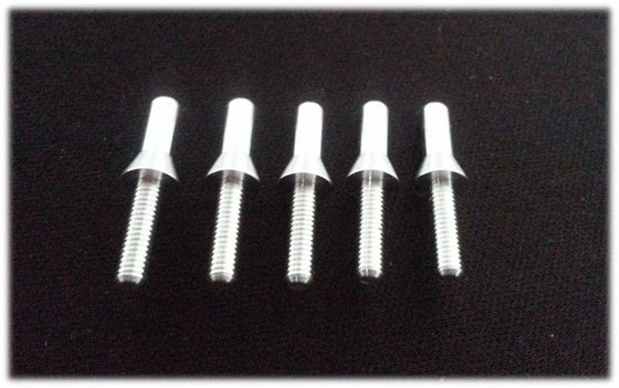 Precise Machining CNC Aluminium Instrument Parts Tube Cap with M3 Screw Thread