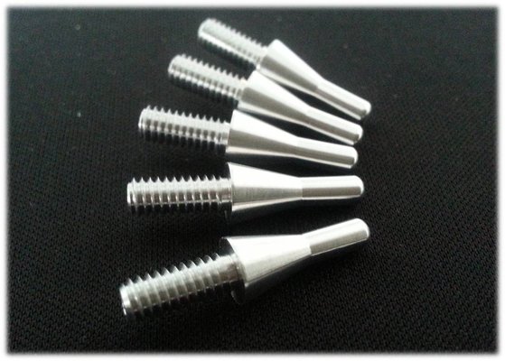Custom Made Industry CNC Aluminium Turned Parts , Hole Thickness 1.0mm