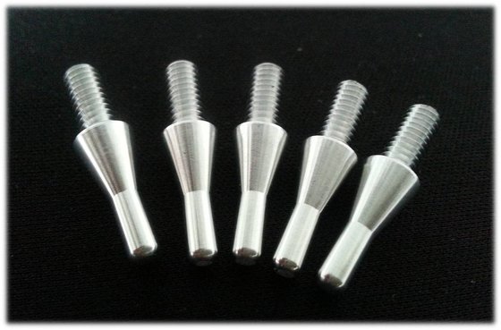High Precise CNC Aluminium Parts 1.0 mm Thin Screw Thread UNC8-32