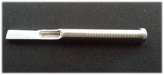 Industrial CNC Aluminium Turned Parts 50mm Long Inner Screw Thread M3