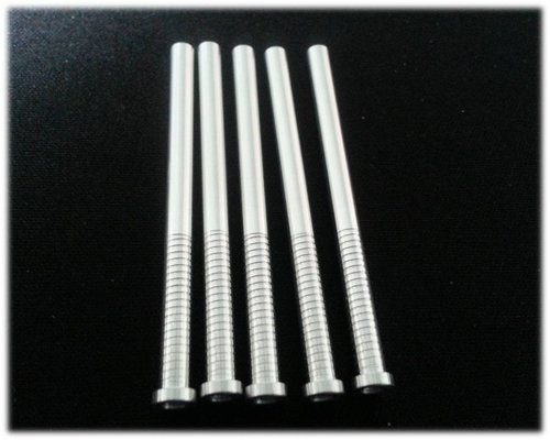 Industrial CNC Aluminium Turned Parts 50mm Long Inner Screw Thread M3
