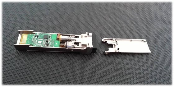 Customize Precision Zinc Die Casting Parts Nickel Plated Optical Transceiver