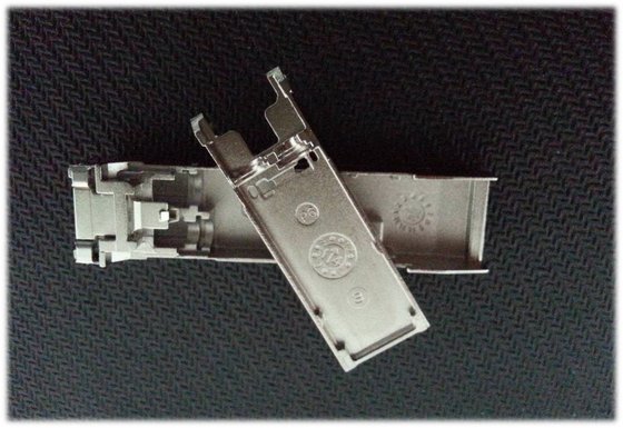 Customize Precision Zinc Die Casting Parts Nickel Plated Optical Transceiver