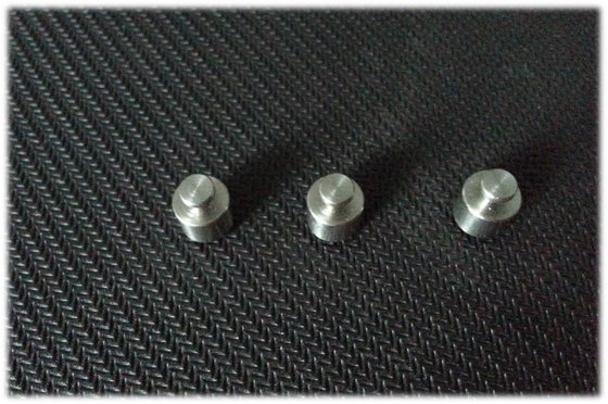 Nikel Plated Aluminium Turned Parts For Industry  / CNC Machining Parts