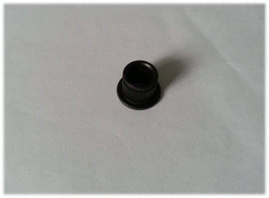RF Connector Precise Aerospace CNC Machining Parts Black Nickel ROSH