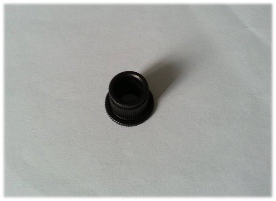 RF Connector Precise Aerospace CNC Machining Parts Black Nickel ROSH