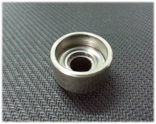 Nikel Plated Highly Precise CNC Aluminium Spare Parts / Aerospace RF Connector
