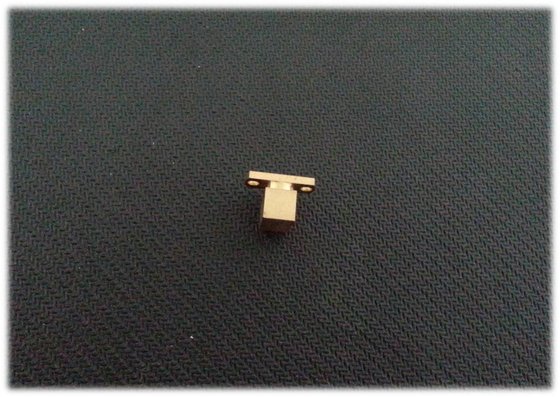 Brass Precision Aerospace CNC Machining Parts RF Connector Mounting Typr